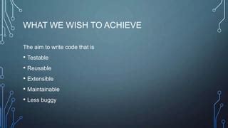 Code Like A Ninja Session Object Oriented Principles Ppt