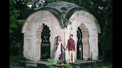 Kirti Akash Engagement Highlight Ring Ceremony The Knot Films