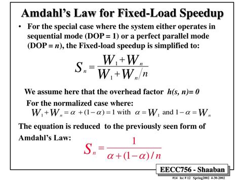 ppt parallel system performance evaluation and scalability powerpoint