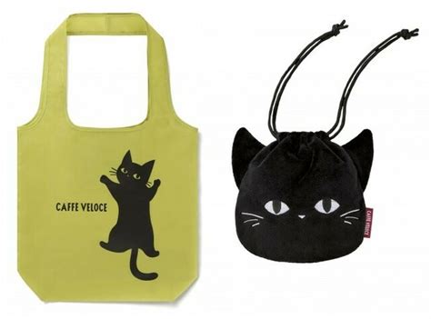 カフェ・ベローチェ「猫の日」グッズ発売決定！ “黒ねこ”エコバッグなどラインナップ Antenna アンテナ