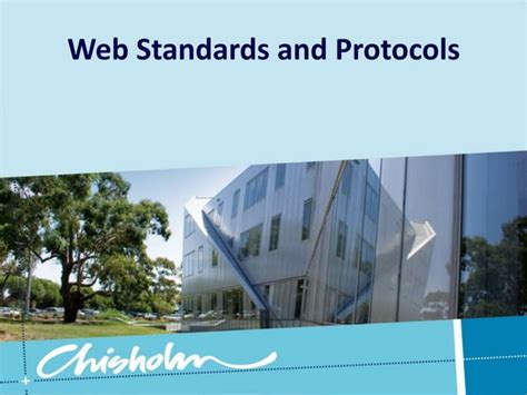 web standards and protocols pptx