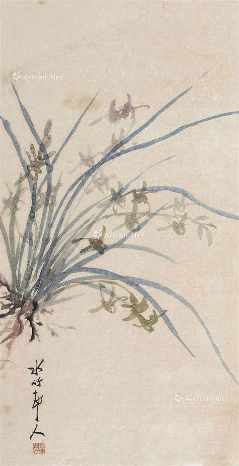 兰花 镜片 设色纸本2018年秋季艺术品拍卖会山西晋德拍品价格图片拍卖专场拍卖会预展拍卖会结果卓克拍卖频道