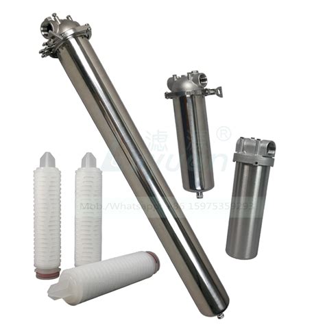 Microporous Membrane 10 20 30 40 Inch Pleated PES PTFE 0 2 Micron