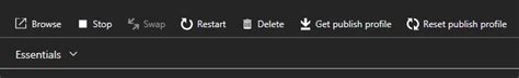 Ftp How Do I Reset Azure Deployment Credentials Stack Overflow