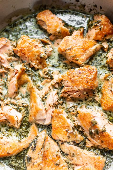 Salmon Pesto Pasta Salt Lavender