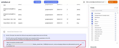 How To Integrate Data Into Excel With Windsor Ai
