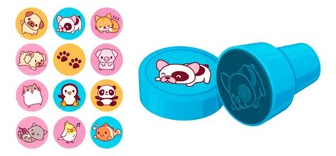 Carimbo Infantil Cis Stamp Pets 12 Unidade Cis Parcelamento Sem Juros