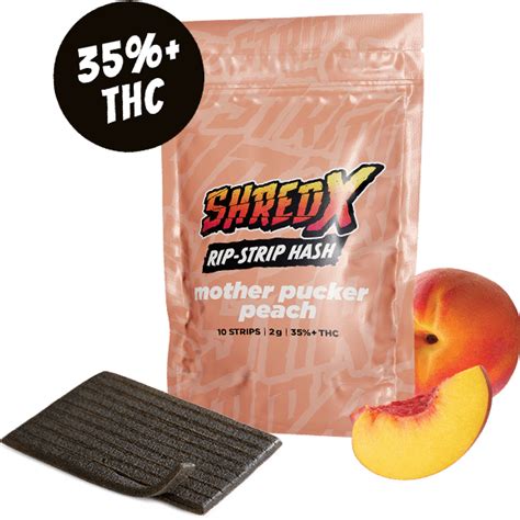 Mother Pucker Peach Rip Strips Shred
