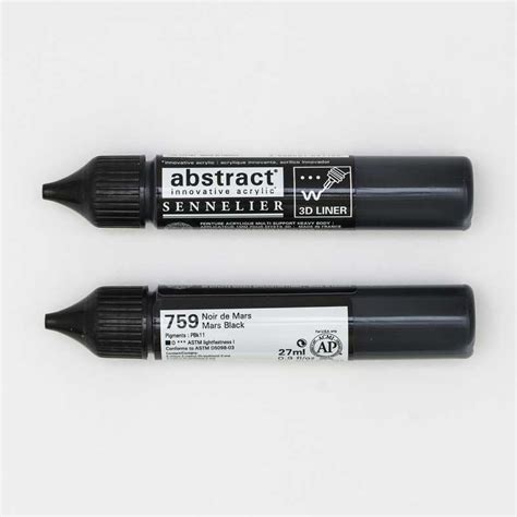 Sennelier Abstract Acrylic 3d Liners