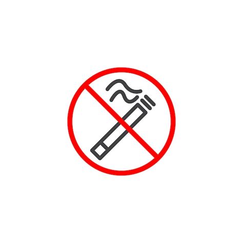 Premium Vector No Smoking Including Electronic Cigarettes Signeps