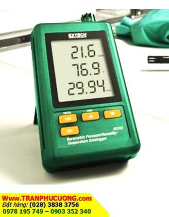 EXTECH SD MÁY GHI DỮ LIỆU ÁP SUẤT KHÍ QUYỂN EXTECH SD Barometric Pressure Humidity