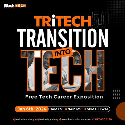 Tritech How To Pivot Into Tech Blacktech Academy Posted On The Topic