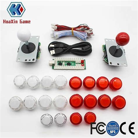 2 Player Arcade Game Diy Part Kit For Pc Mame Raspberry Pi Retro Pie 5pin 8 Way Copy Sanwa