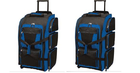 Travelers Club Luggage 30″ Xpedition Multi Pocket Rolling Duffel Only