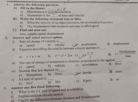 Equation Describing The Relation Between Velocity And Time Is Filo