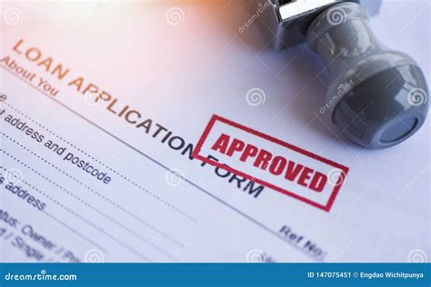 Loan Approval Financial Loan Application Form For Lender And Borrower For Help Investment Bank
