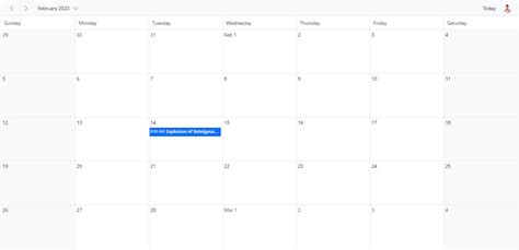 Header Bar In ASP NET CORE Schedule Component Syncfusion