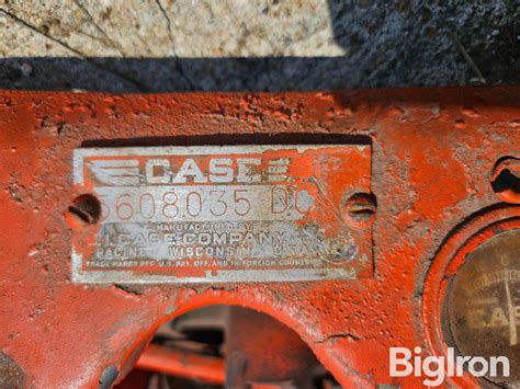 Case Dc Tractor Parts Agriculture Bigiron
