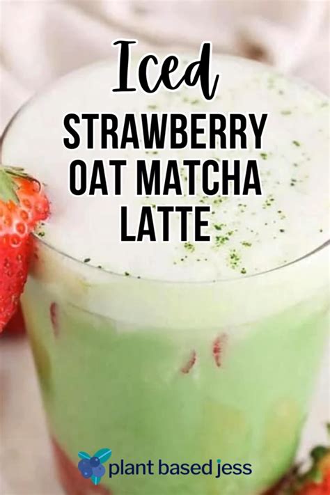 Iced Strawberry Matcha Latte Artofit