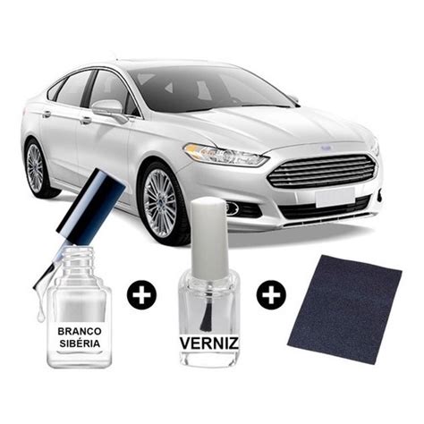 Tinta Tira Risco Automotiva Fusion Branco Sibéria 2018 2019 em Promoção