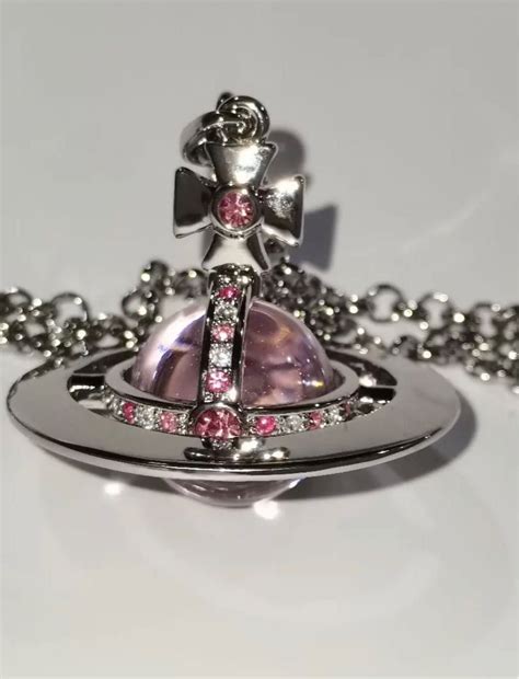 Vivienne Westwood スモールオーブネックレス ピンク 地雷 ネックレス
