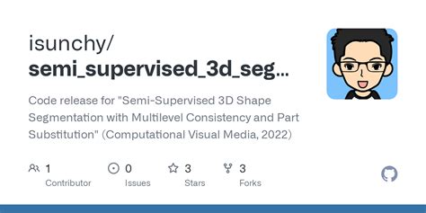 GitHub Isunchy Semi Supervised D Segmentation Code Release For Semi Supervised D Shape