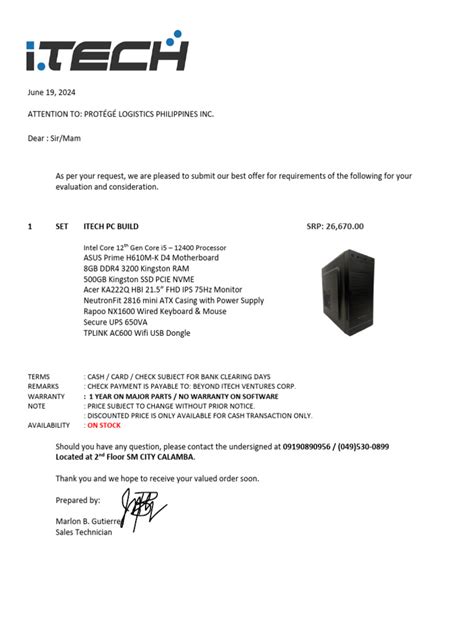 Pc Build Pdf