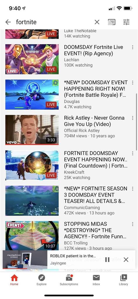 Fortnite Luke Thenotable Watching Doomsday Fortnite Live Event Rip