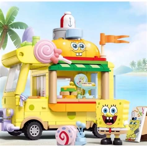 خرید و قیمت لگو ماشین همبرگر باب اسفنجی 369 قطعه مدل 612217 از غرفه اسباب بازی پنگوئن