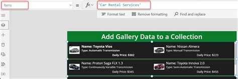 How To Add Gallery Data To A Collection In Power Apps Sharepoint