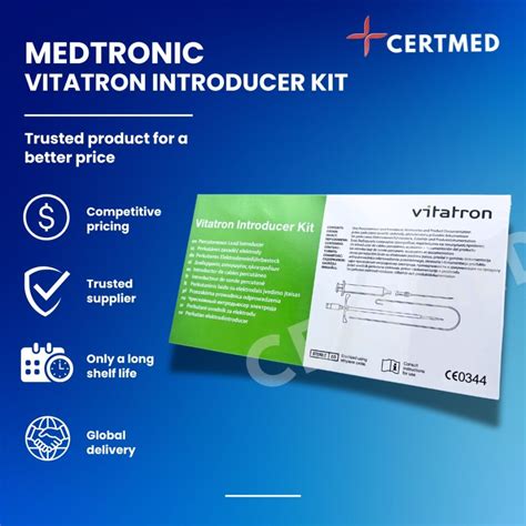 New MEDTRONIC Vitatron VIK Introducer Kit Disposables General For Sale DOTmed Listing 5240904