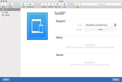 How To Create A Blueprint For Deploying IOS Devices In Apple