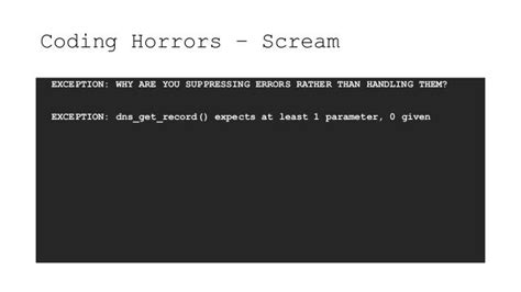 Coding Horrors