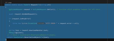 Unity Use Unitywebrequest With Async Await Github