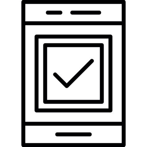 Checkbox Generic Detailed Outline Icon