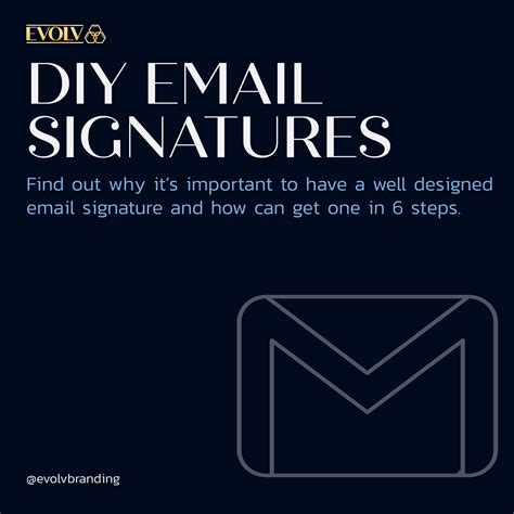 Create An Email Signature