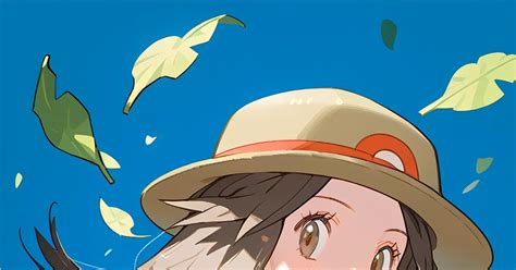Ai生成 【ポケモンfrlg】リーフと自然 しまくろのイラスト Pixiv