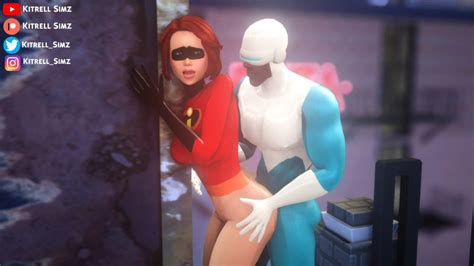 Rule 34 3d Dark Skinned Male Dark Skin Disney Elastigirl Frozone