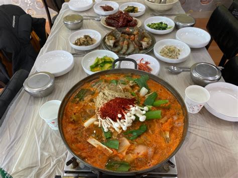 안면도꽃게탕 맛집 연중무휴 아침식사하기에 좋은 시골밥상 소개해요 네이버 블로그