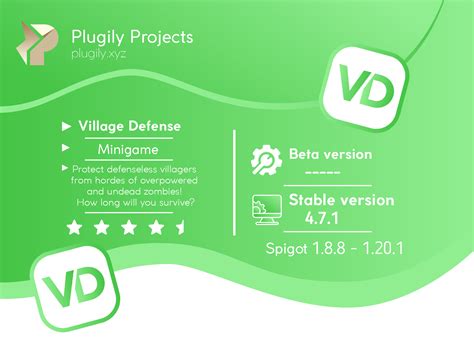 Github Plugily Projects Village Defense Protect Village From Hordes Of Zombies