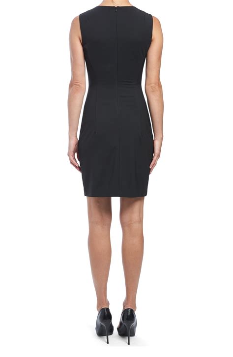 Theory Sleeveless Stretch Wool Sheath Dress Nordstrom