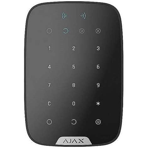Ajax Keypad Plus Wireless Remote For Arming Disarming With Pass Tag