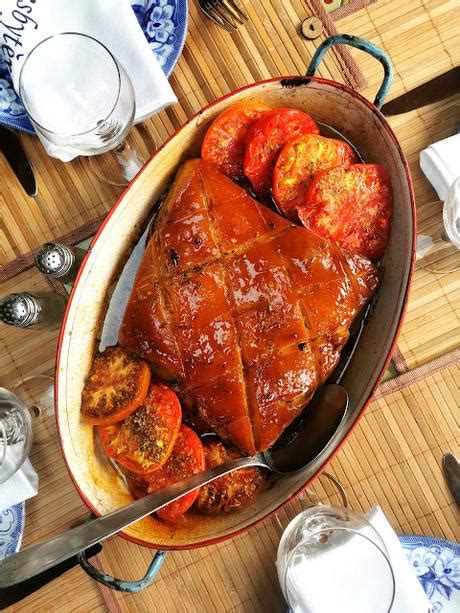 Poitrine de porc confite aux tomates à la provençale