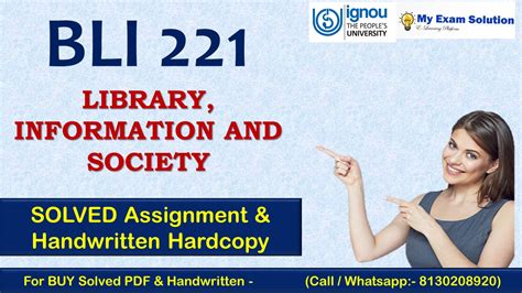 Ignou Bli 221 Solved Assignment English Medium 2023 24 My Exam Solution