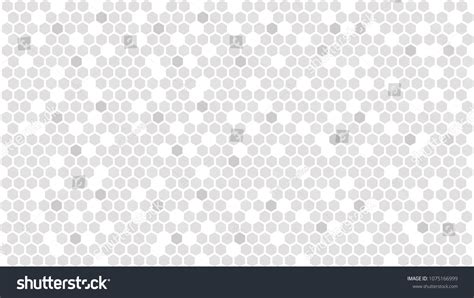 Gray Hexagonal Background Abstract Hexagon Pattern Stock Vector