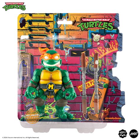 Teenage Mutant Ninja Turtles Michelangelo Soft Vinyl Figure Mondo