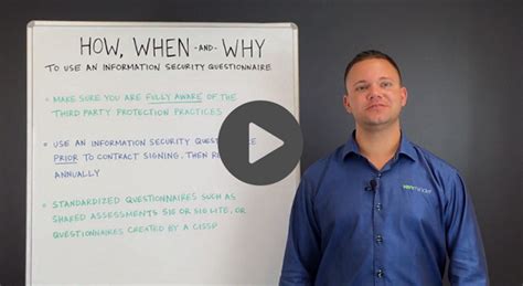 How When And Why To Use A Vendor Infosec Questionnaire