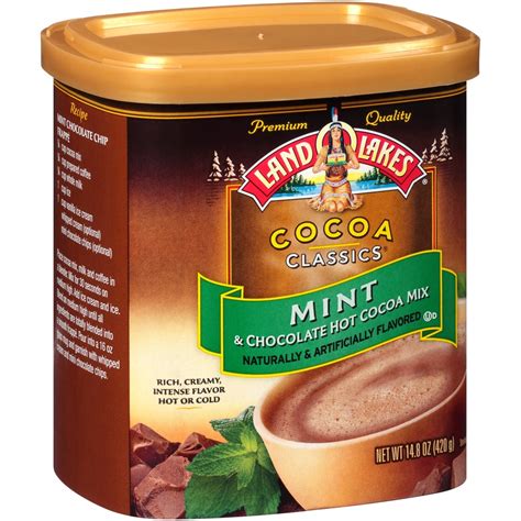 Land Olakes Cocoa Classics Mint And Chocolate Hot Cocoa Mix 14 Oz Shipt