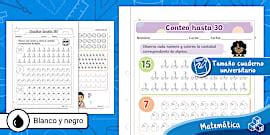 Ficha De Actividad Completar Los Números Hasta El 30