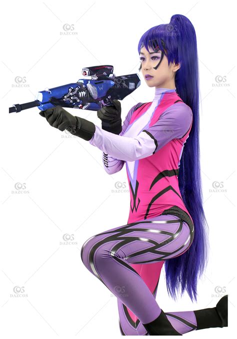 Overwatch Widowmaker Cosplay Costume Bodysuit